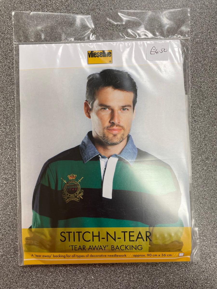 Stitch and tear interfacing – Sew@Home Fabrics